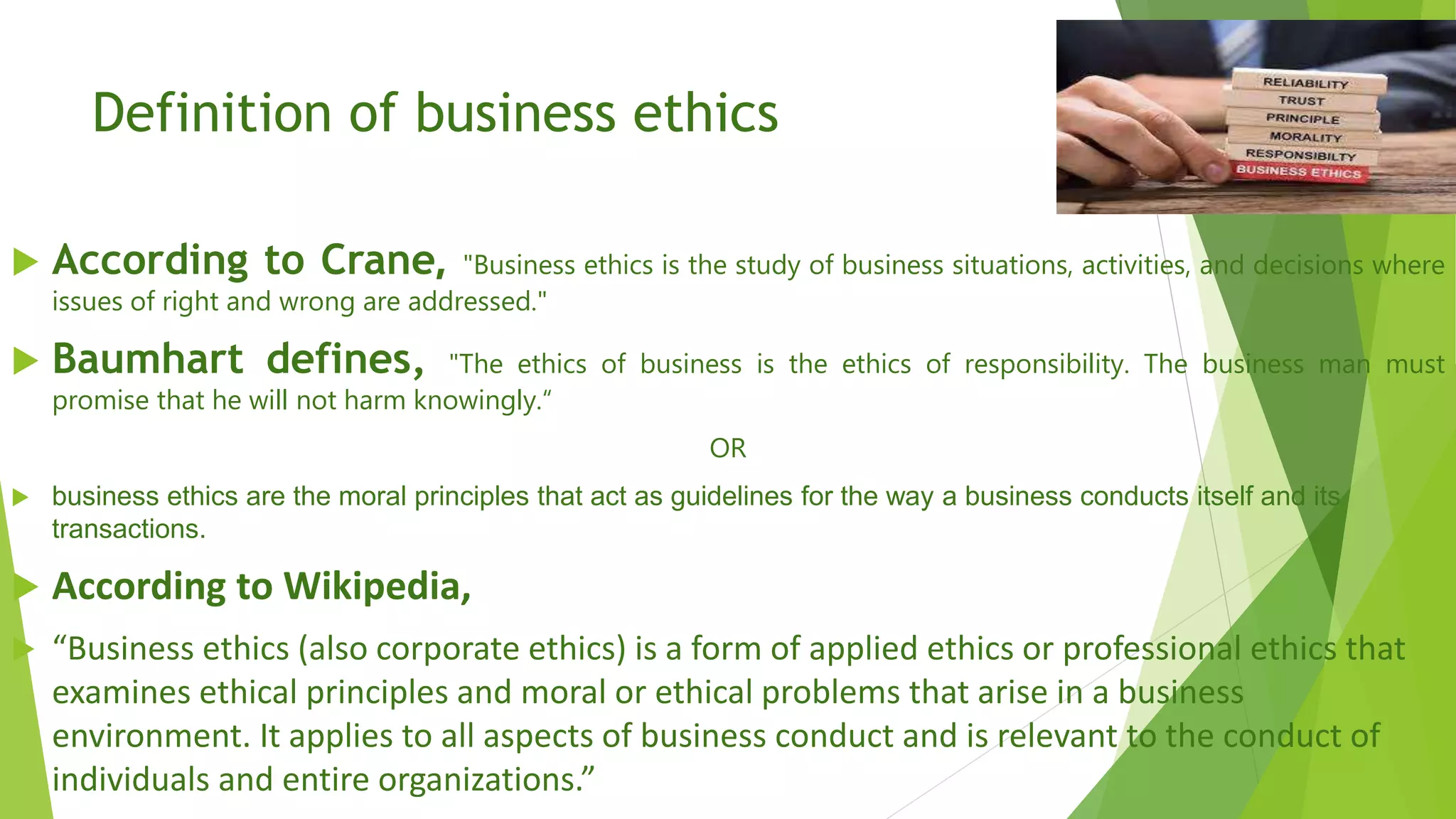BUSINESS ETHICS UNIT -1.pptx