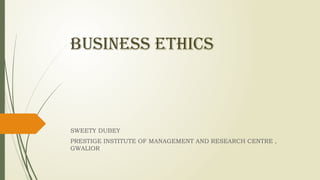 BUSINESS of ETHICS ,importance UNIT - 1.pptx