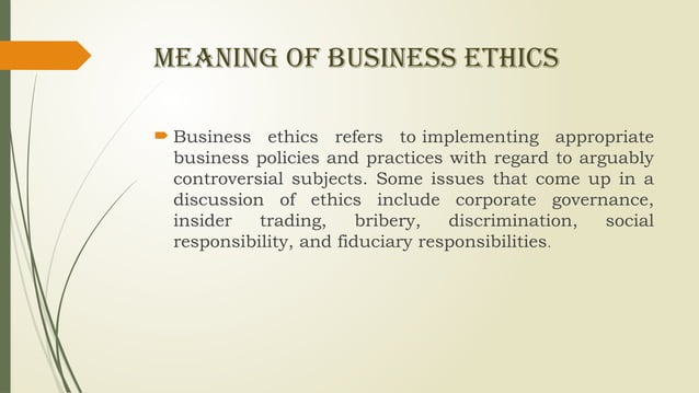 BUSINESS of ETHICS ,importance UNIT - 1.pptx