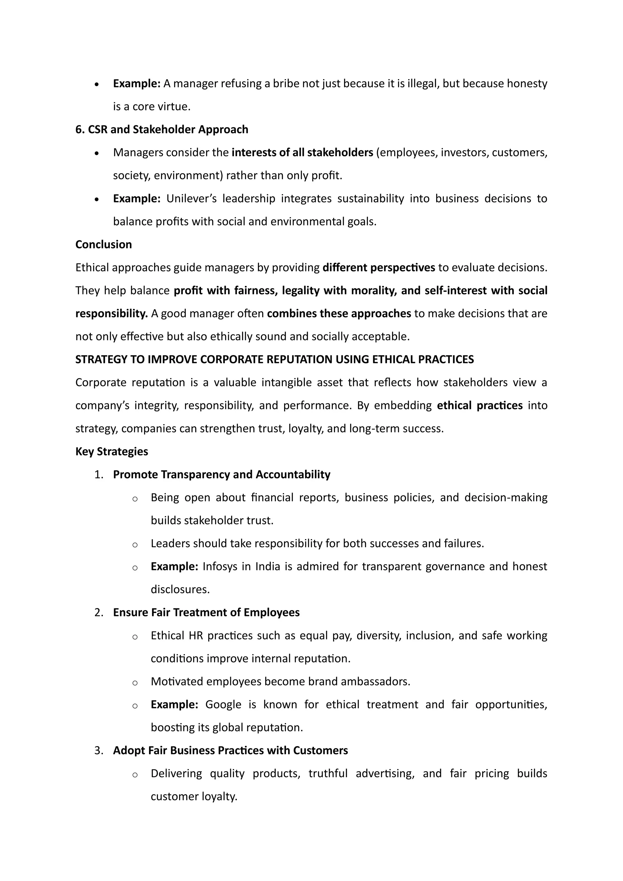 BUSINESS ETHICS – UNIT I: Introduction to Business Ethics | PDF