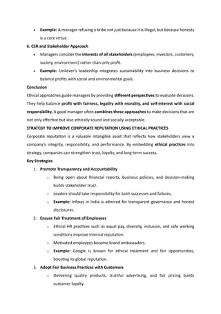 BUSINESS ETHICS – UNIT I: Introduction to Business Ethics | PDF