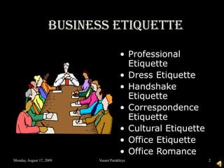 Business Etiquette.. | PPT