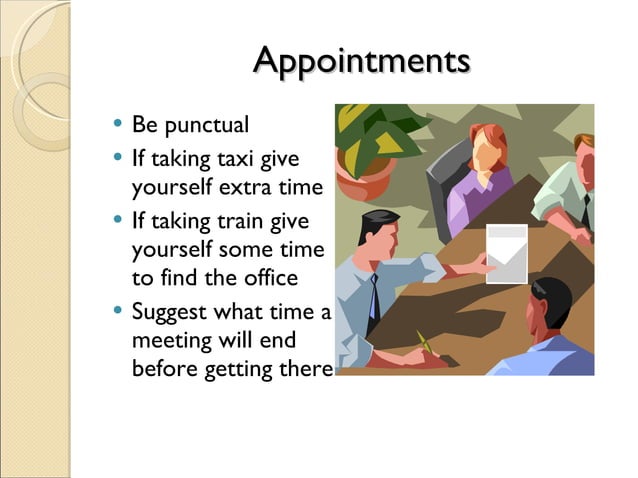 Business Etiquette PowerPoint | PPT