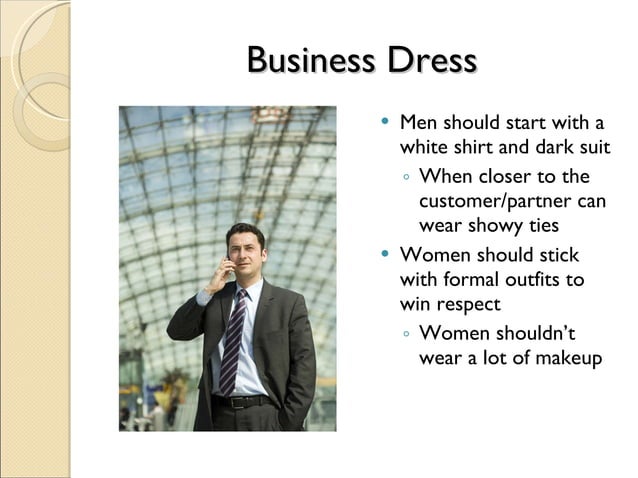 Business Etiquette PowerPoint | PPT