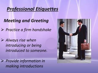 Business etiquette | PPT