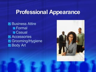 Business Etiquette | PPT | Resume Writing and Advice | Job Search