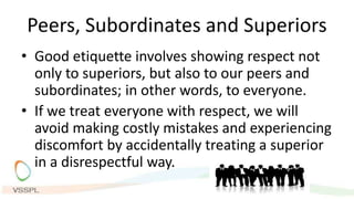 Business etiquette | PPTX