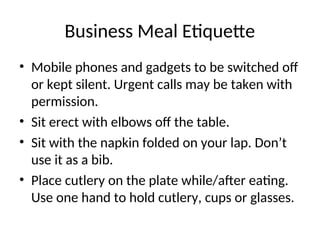 Mastering Business Etiquette: Essential Practices for Professional ...