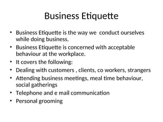 Mastering Business Etiquette: Essential Practices for Professional ...