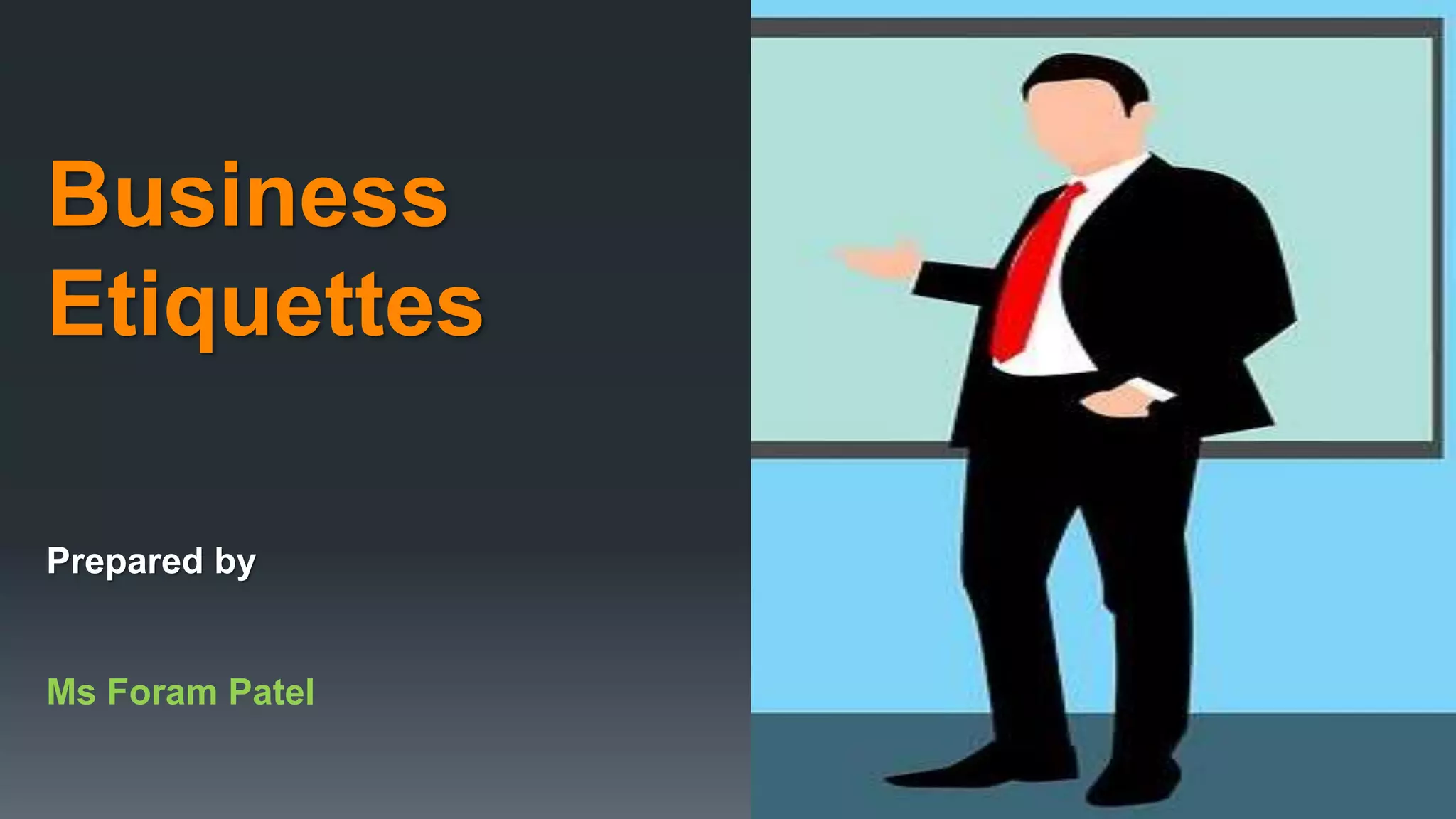 Business etiquette -basics of communication | PPTX