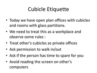 Business etiquette.ppt