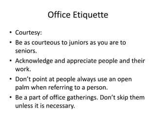 Business etiquette.ppt