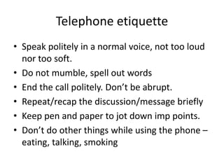 Business etiquette.ppt