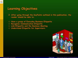 Business Etiquette & Professionalism | PPT