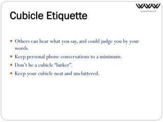 Business etiquette | PPTX