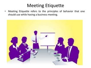 Core Business etiquettes | PPTX