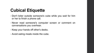 Business Etiquettes in a company to perform.pptx