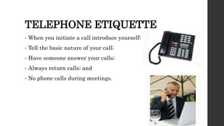 Business Etiquettes in a company to perform.pptx