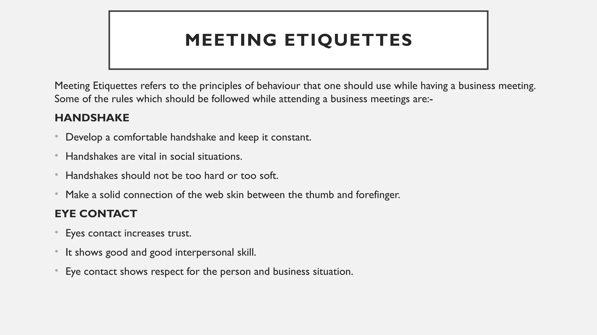 Mastering Business Etiquettes: The Key to Professional Success | PPTX