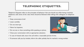 Business etiquettes, types of etiquettes | PPTX