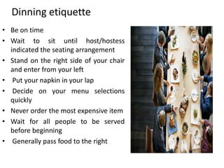 Business etiquettes (1) | PPT
