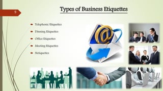 Business Etiquette Ppt