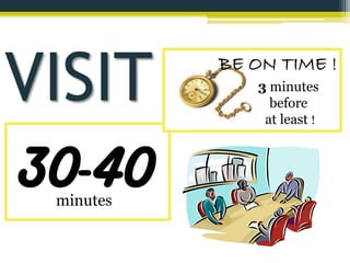 Business etiquette, visits | PPTX
