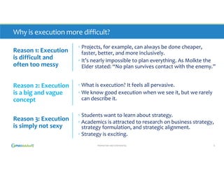 Strategic Business Execution Introduction | PDF