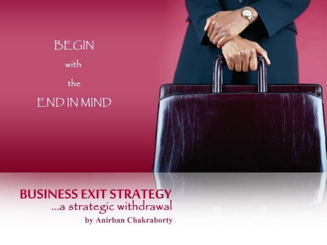 Business exit strategy presentation | PPSX | Mergers and Acquisitions ...