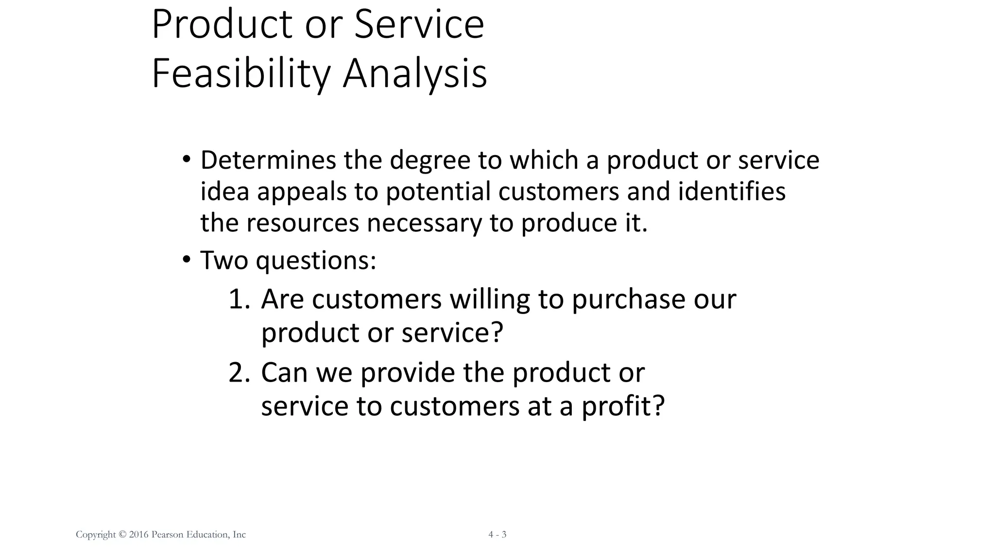 Business Feasibility Study for New Entrepreneur | PPTX