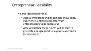 Business Feasibility Study for New Entrepreneur | PPTX