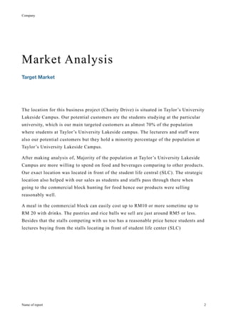 Business finalcial report | PDF | Non-Profit Organizations | Industries