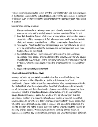 Introduction to business finance by Ayesha Noor | PDF