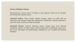 Business Finance for B.Com. Students PPT | PPTX