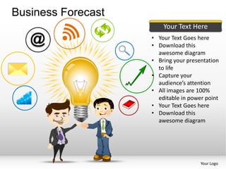Business forecast powerpoint presentation templates | PPTX