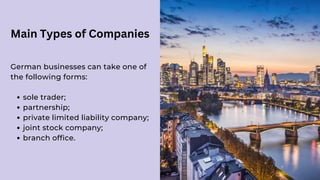 Guide on the Main Business Forms in Germany | PDF