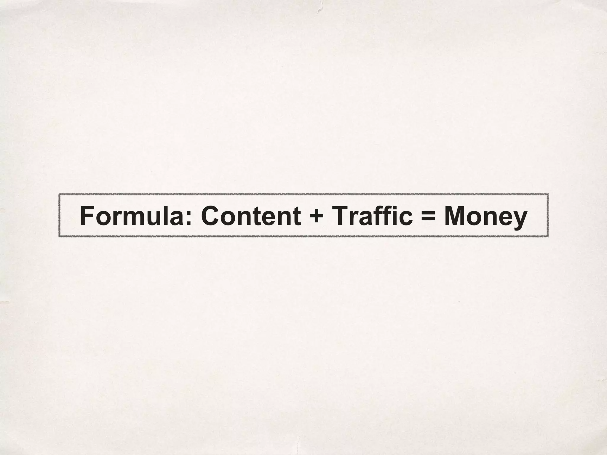Business formula & Plan | PPT