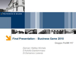 Business Game | PDF