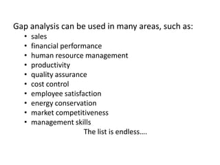 Business gap analysis pdf | PDF
