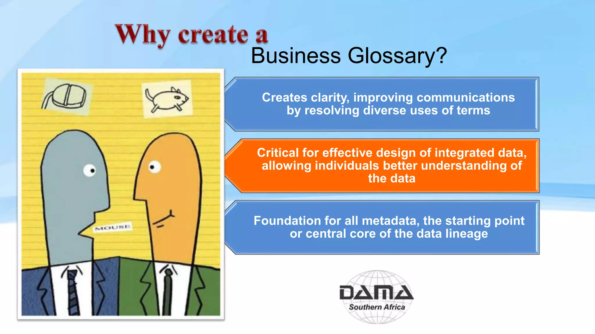 DAMA Business Glossary | PPTX