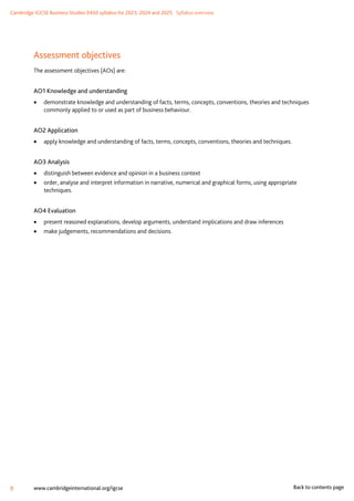 Business Grade introduction. for the students of igcse | PDF