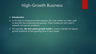 Business Growth Learning Outcomes | PPTX