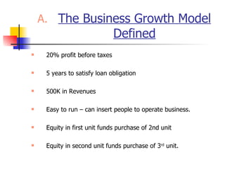 Business growth model | PPT