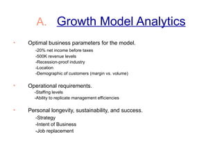 Business growth model | PPT | Business Accounting & Finance | Business