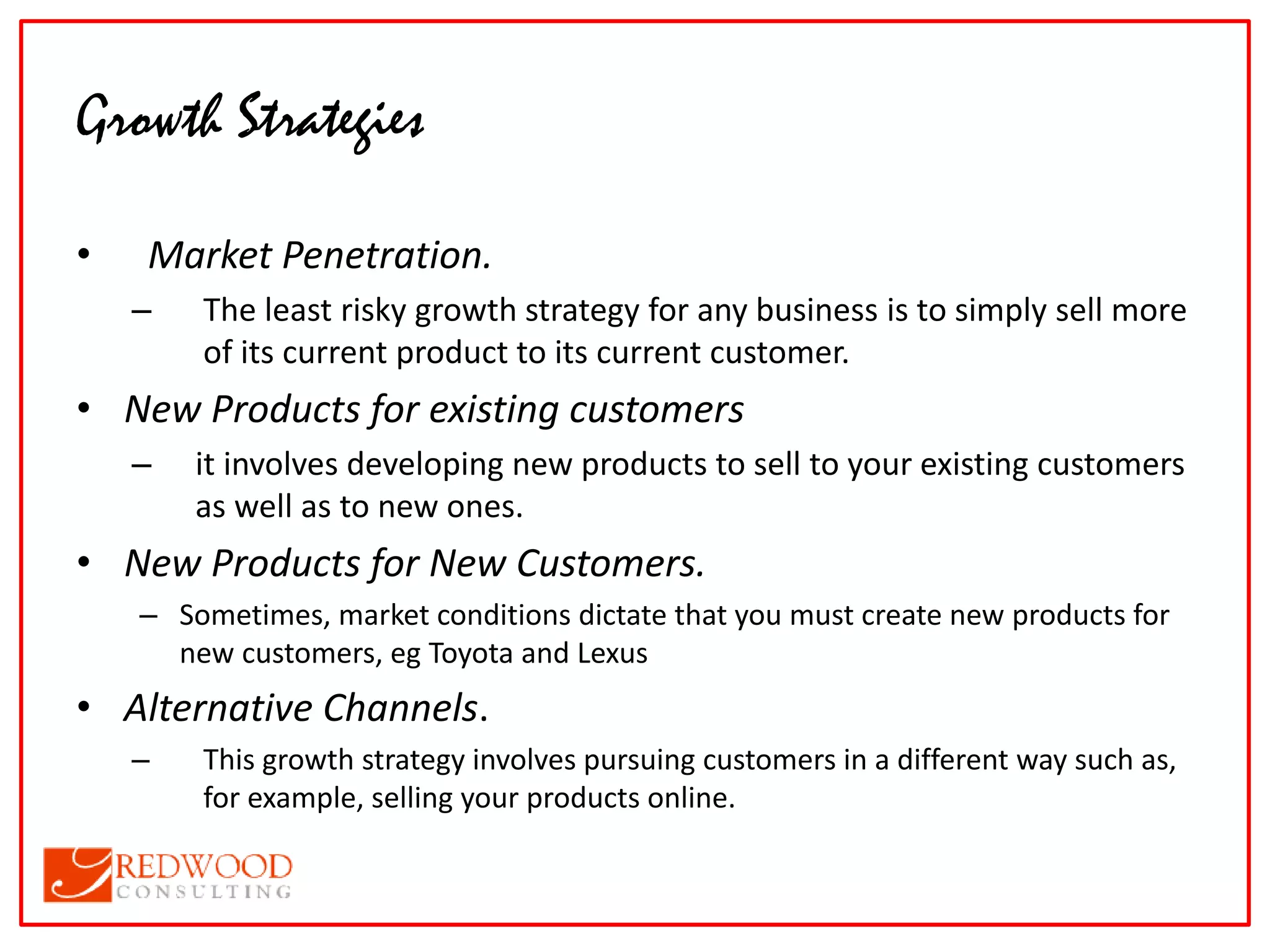 Business Growth Strategies | PDF
