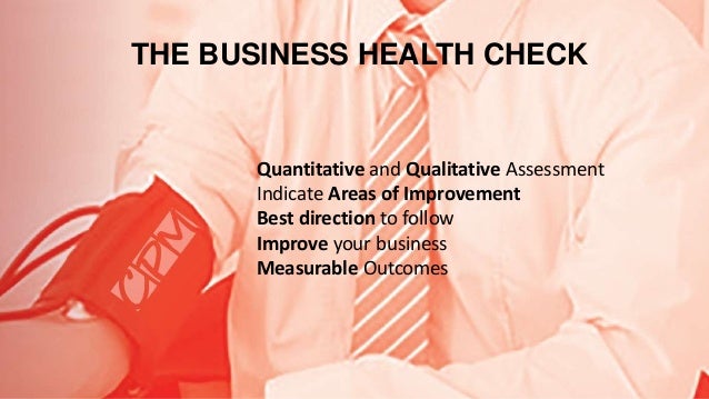 Business Health Check Business Infoload 2016