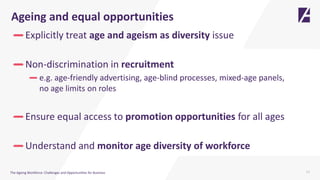 The Ageing Workforce: Challenges & Opportunities for Business | PPT