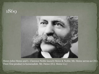Business History: A History of Heinz | PPTX