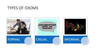 Business Idioms for beginners ESL Language Learners | PPT