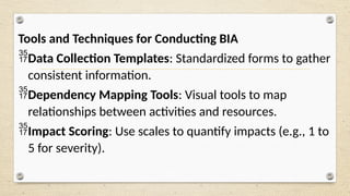 BUSINESS IMPACT ANALYSIS.pptx How to conduct business impact assessment ...